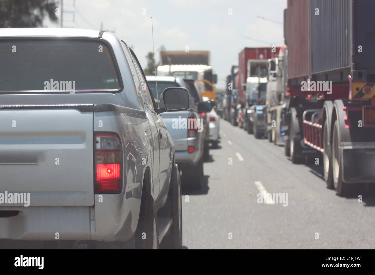 Car jam hi-res stock photography and images - Alamy