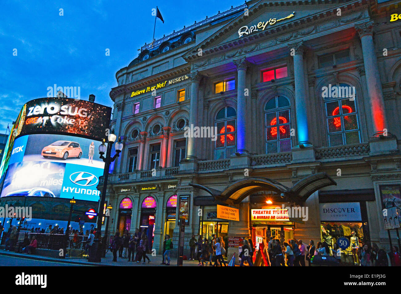 Ripley's Believe It or Not! Museum, Piccadilly Circus, West End, City ...