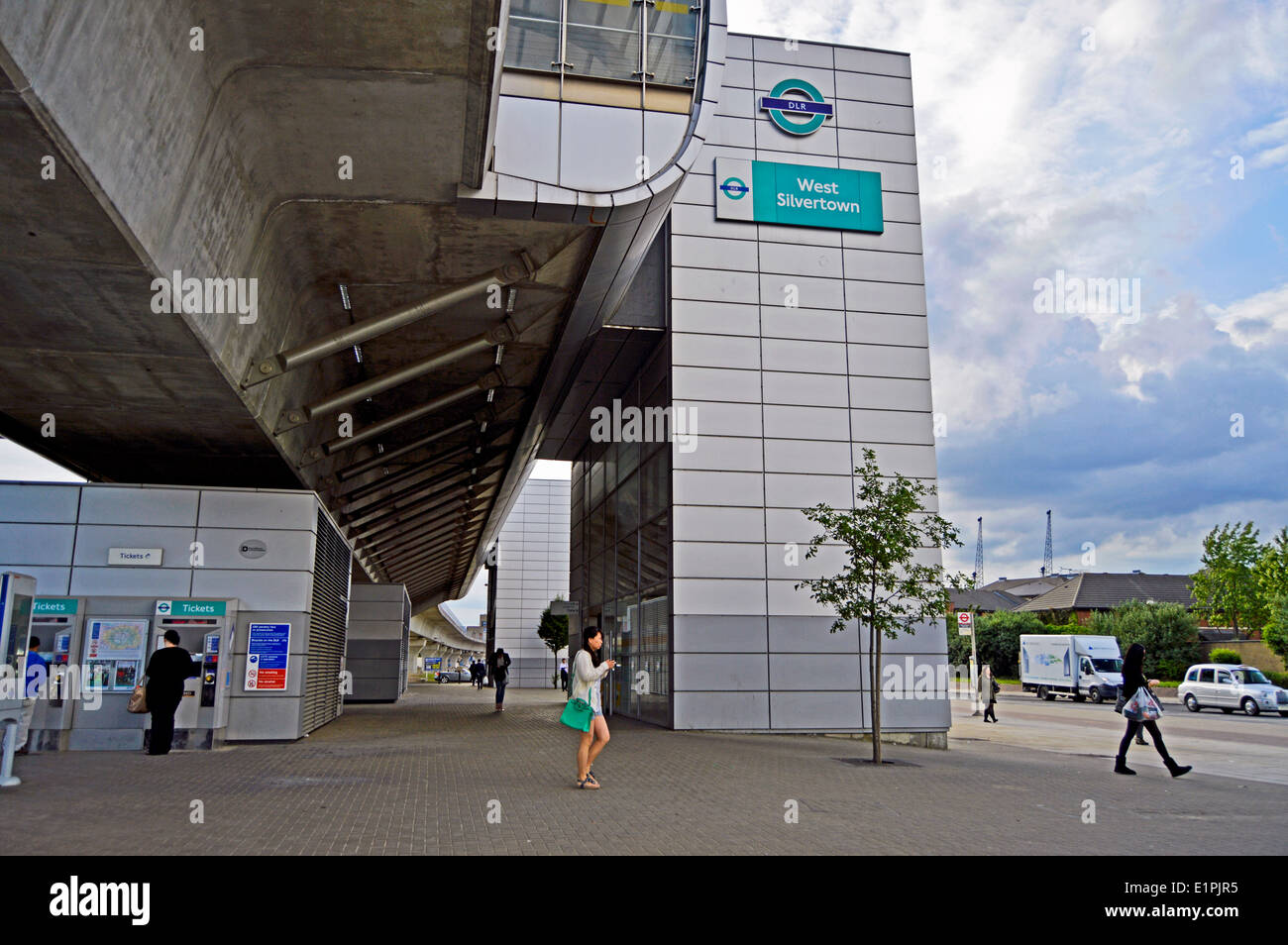West silvertown station hi-res stock photography and images - Alamy