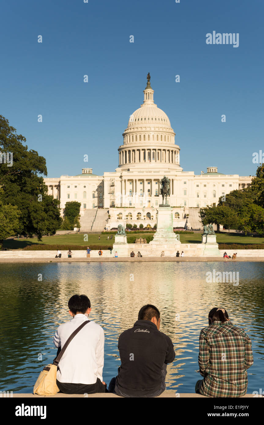 U S Capitol Capitol Reflecting Pool Stock Photos & U S Capitol Capitol ...