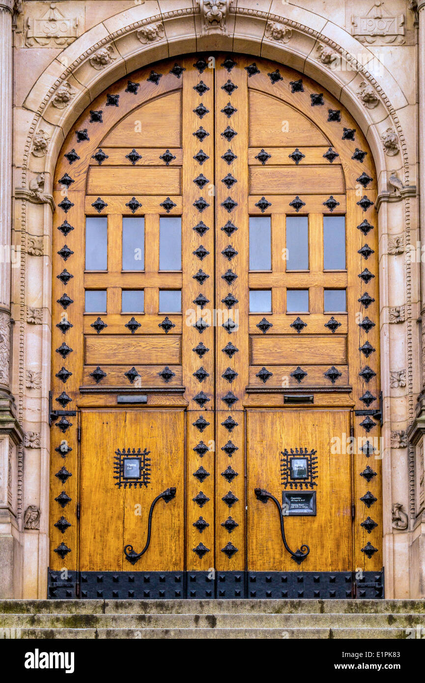 Nordic museum door entrance Stock Photo - Alamy