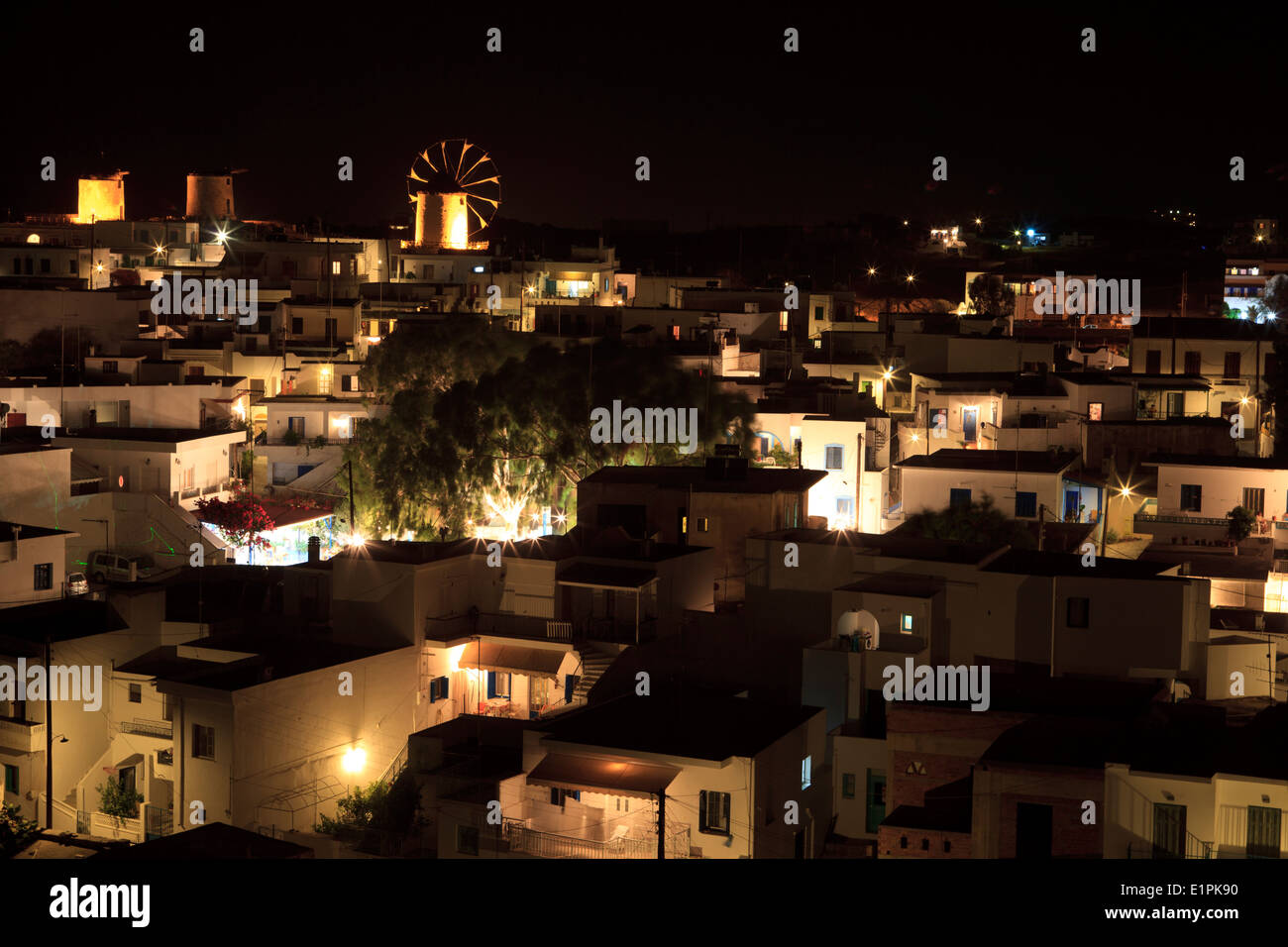 Vivlos village hi-res stock photography and images - Alamy