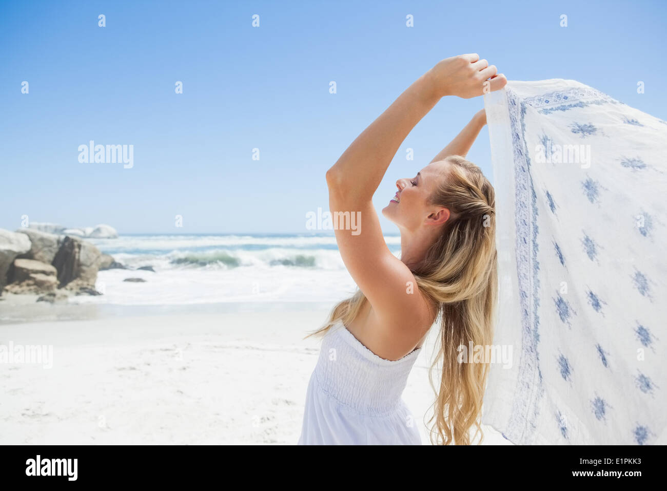 Posing carefree hi-res stock photography and images - Alamy