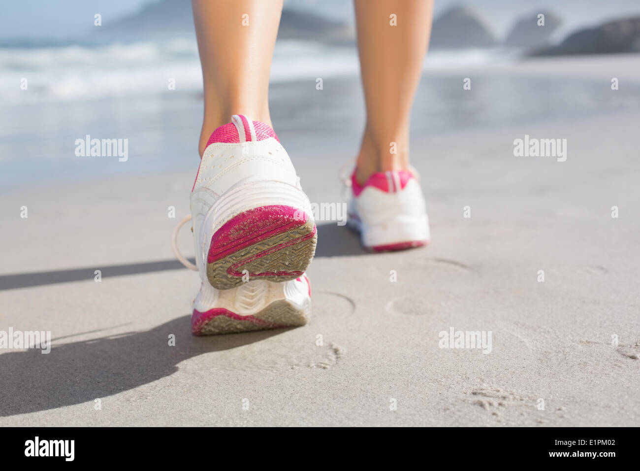 Beautiful woman walking exercise hi-res stock photography and images ...