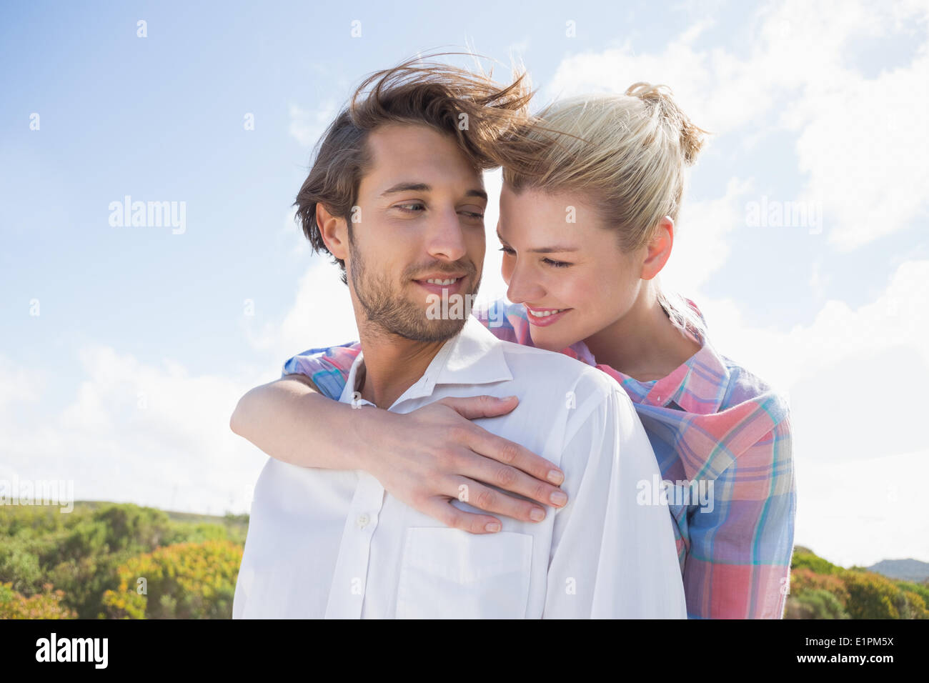 Couple outside together hi-res stock photography and images - Alamy