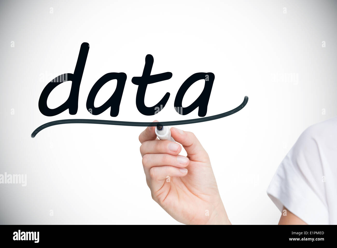 Data writing hi-res stock photography and images - Alamy