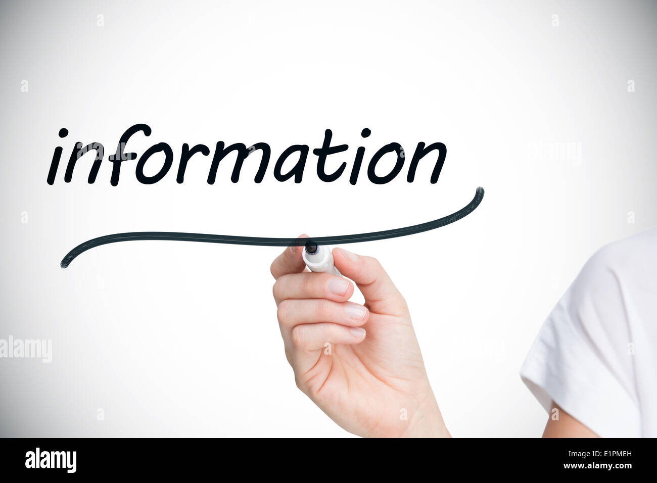 Writing information hi-res stock photography and images - Alamy