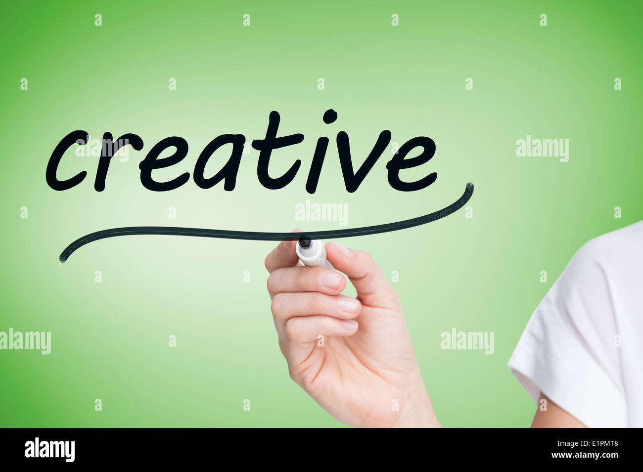 Creative word hi-res stock photography and images - Alamy