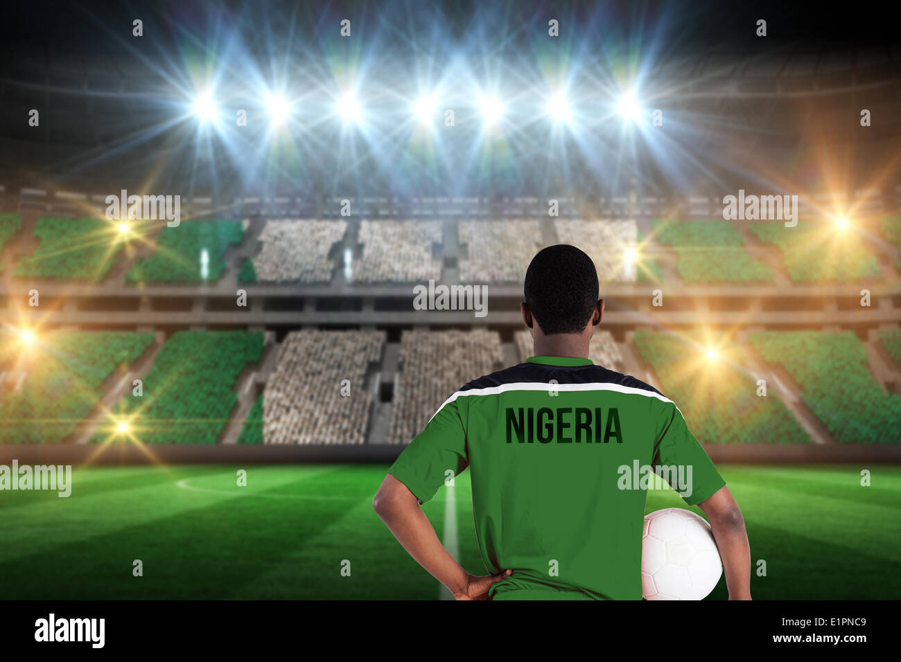 Nigeria football team fans hi-res stock photography and images - Alamy