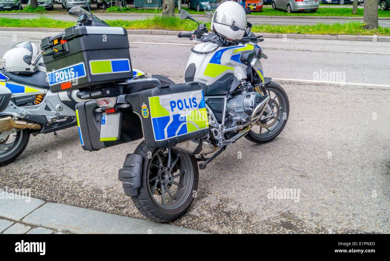 Police motorcycles hi-res stock photography and images - Alamy
