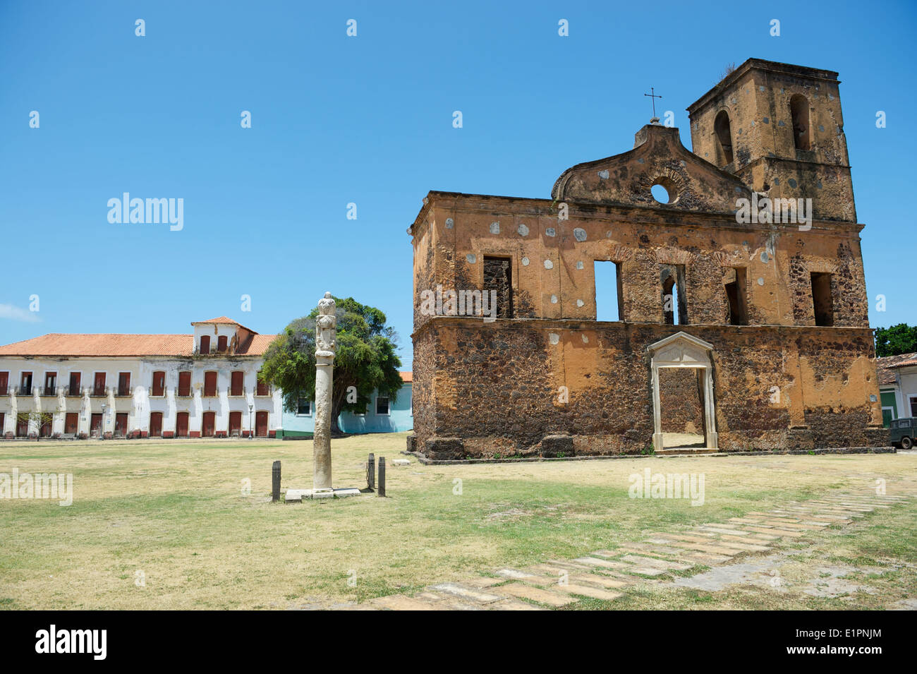 Alcantara Brazil ruins of the Sao Matias church in built in the 17th ...