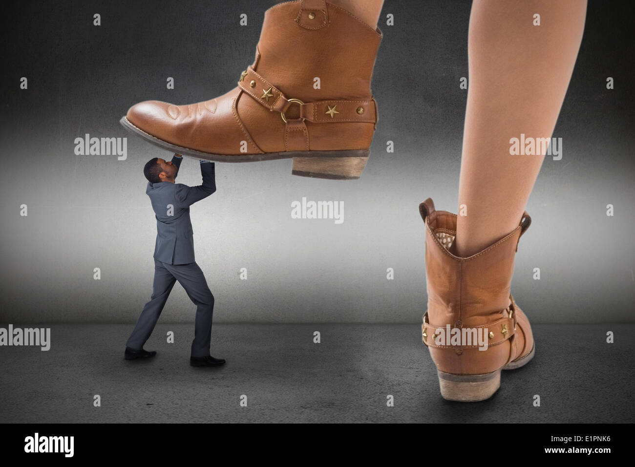 Stepping on the line hi-res stock photography and images - Alamy