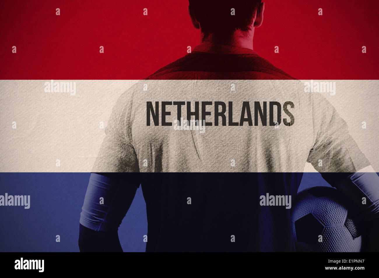 Football With Flag Of Netherlands High Resolution Stock Photography and ...