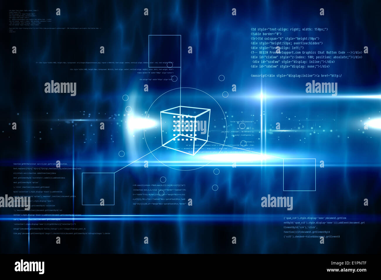 Digital cube design hi-res stock photography and images - Alamy