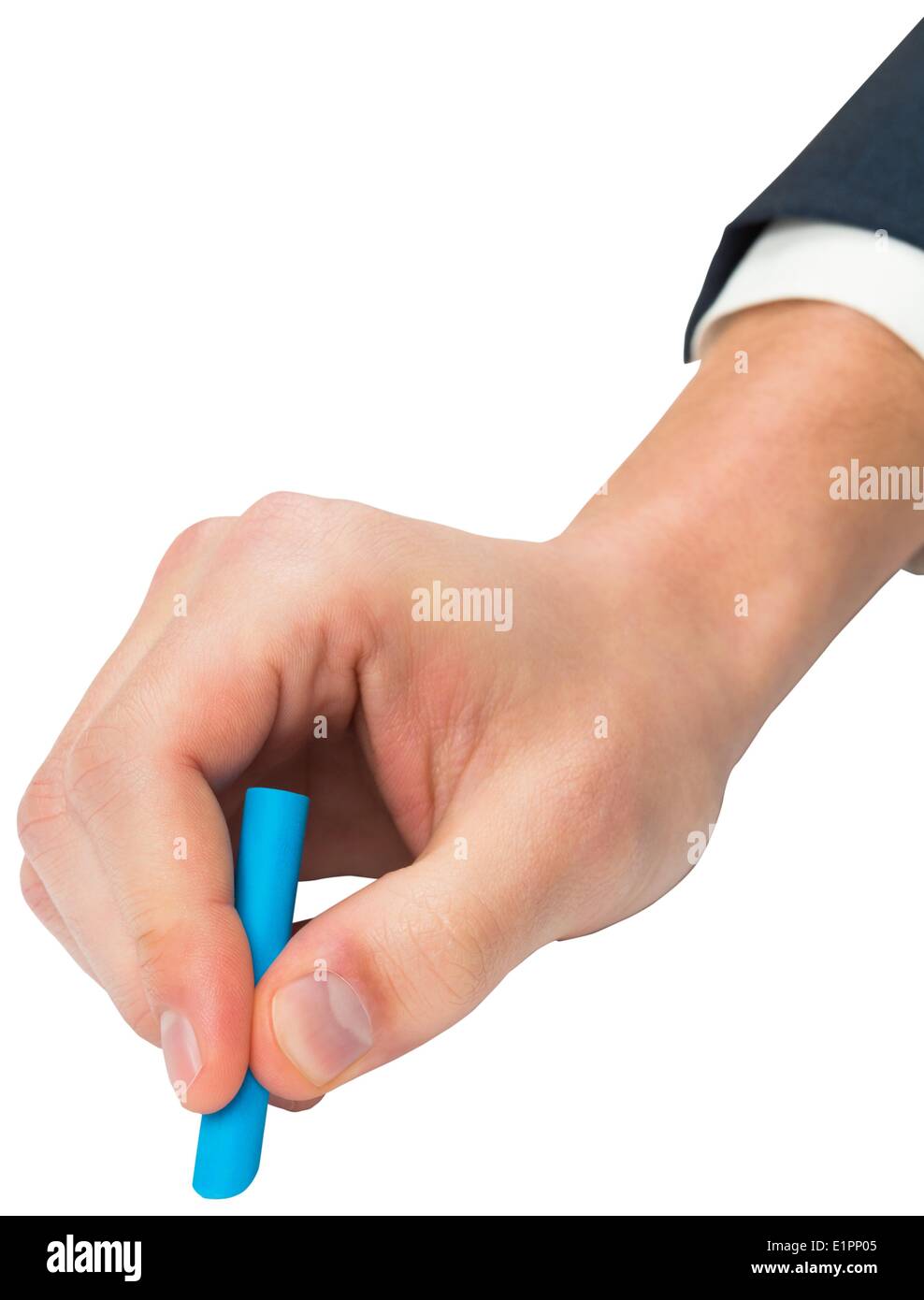 Hand writing with a chalk Stock Photo - Alamy