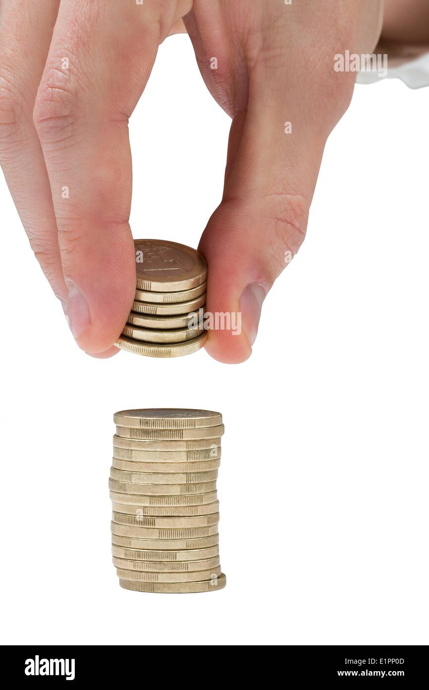 Pile of coins hi-res stock photography and images - Alamy