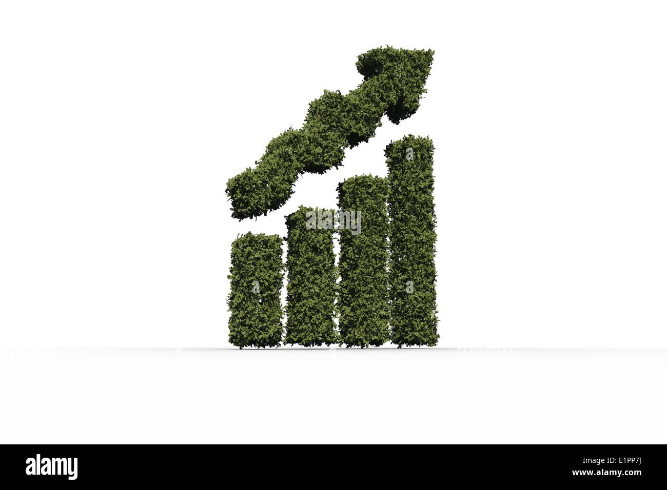 Digital bar chart Cut Out Stock Images & Pictures - Alamy