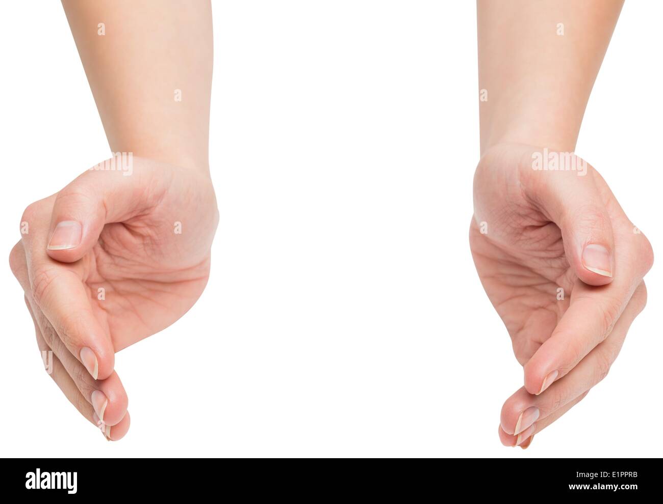 Hands presenting hi-res stock photography and images - Alamy