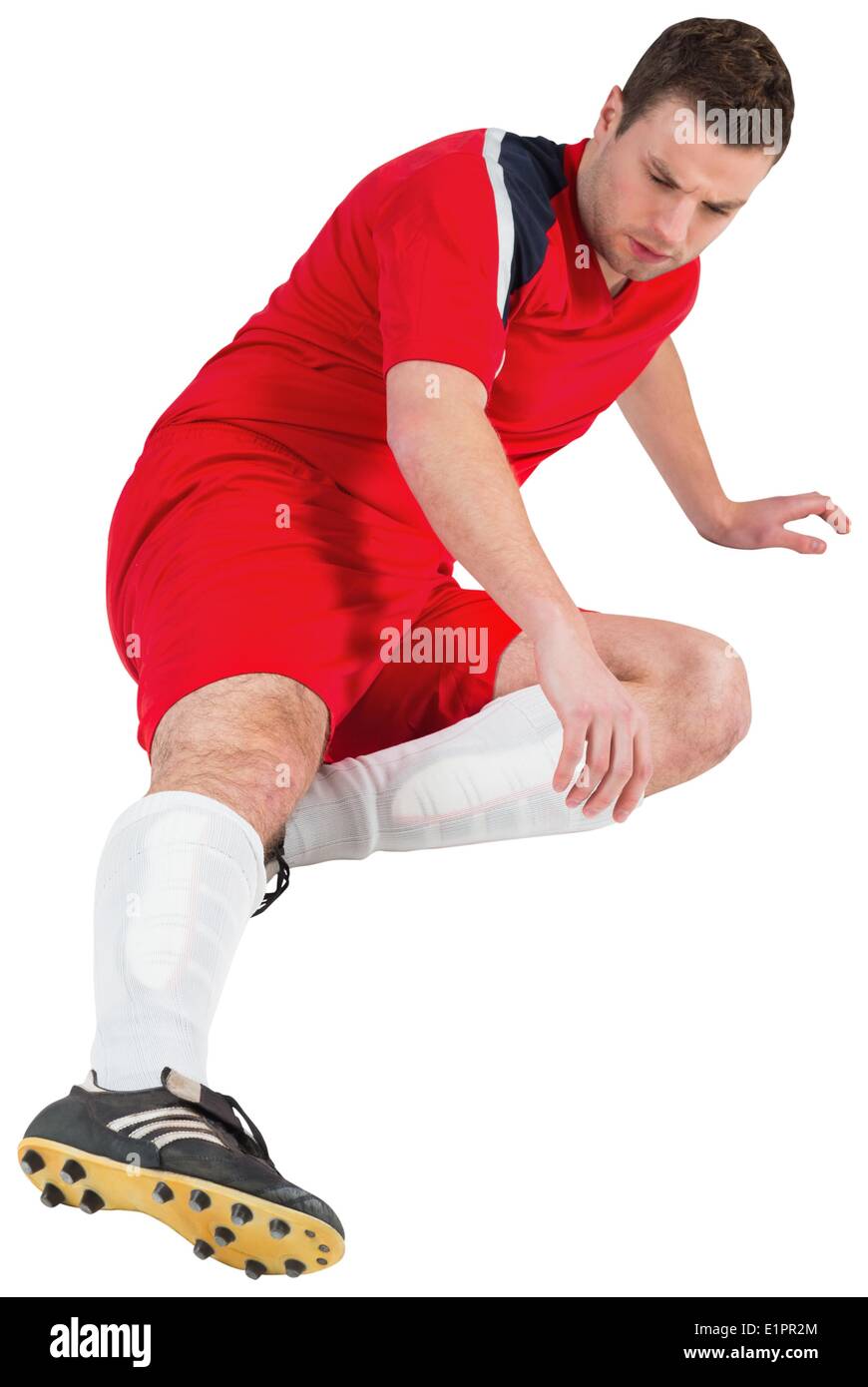 Red team player hi-res stock photography and images - Alamy