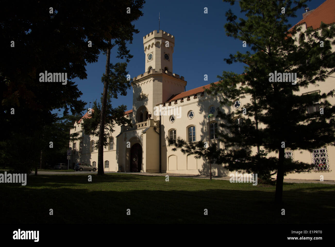 Solkolnice or Sokolnitz castle scene of fighting in the Napoleonic ...