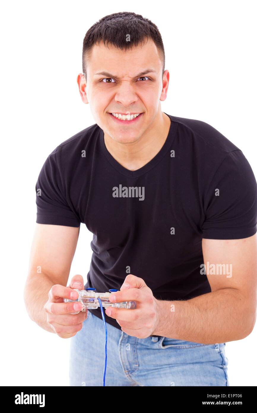 Playstation console teenager hi-res stock photography and images - Alamy