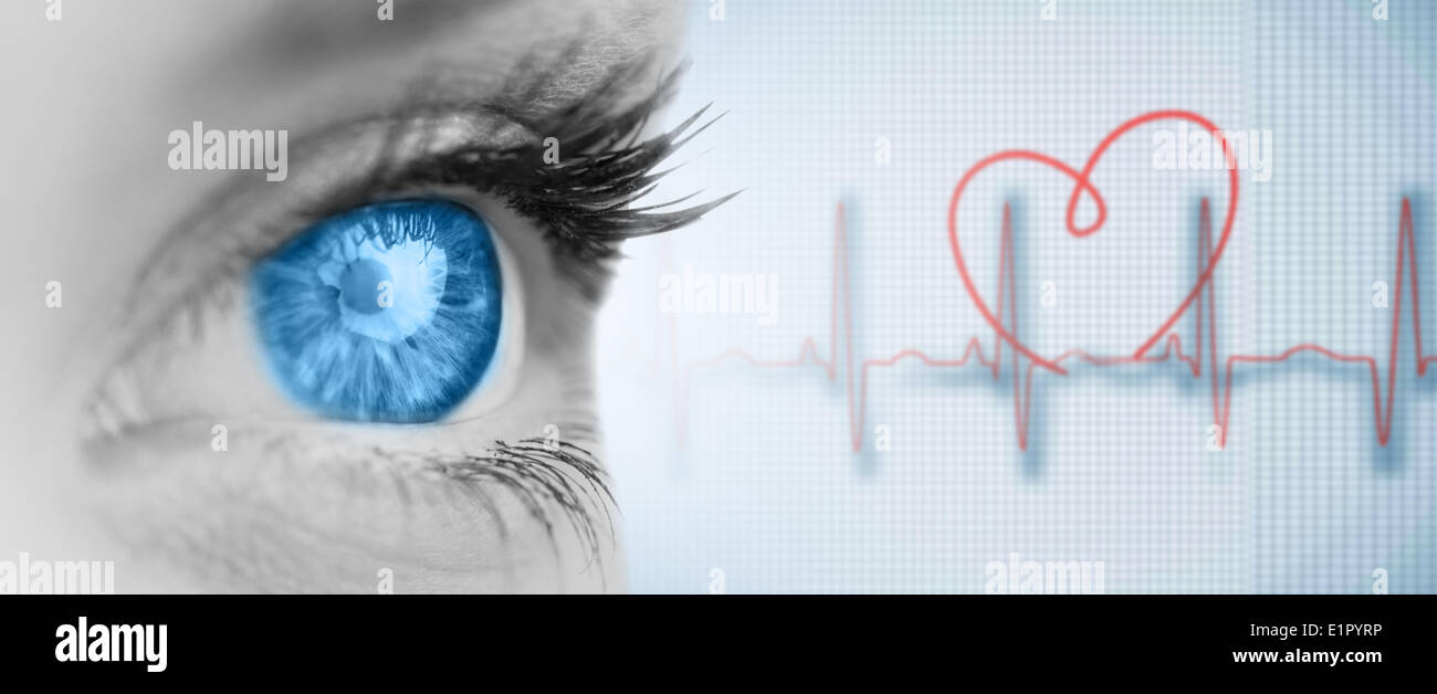 Eye is blue grey hi-res stock photography and images - Alamy