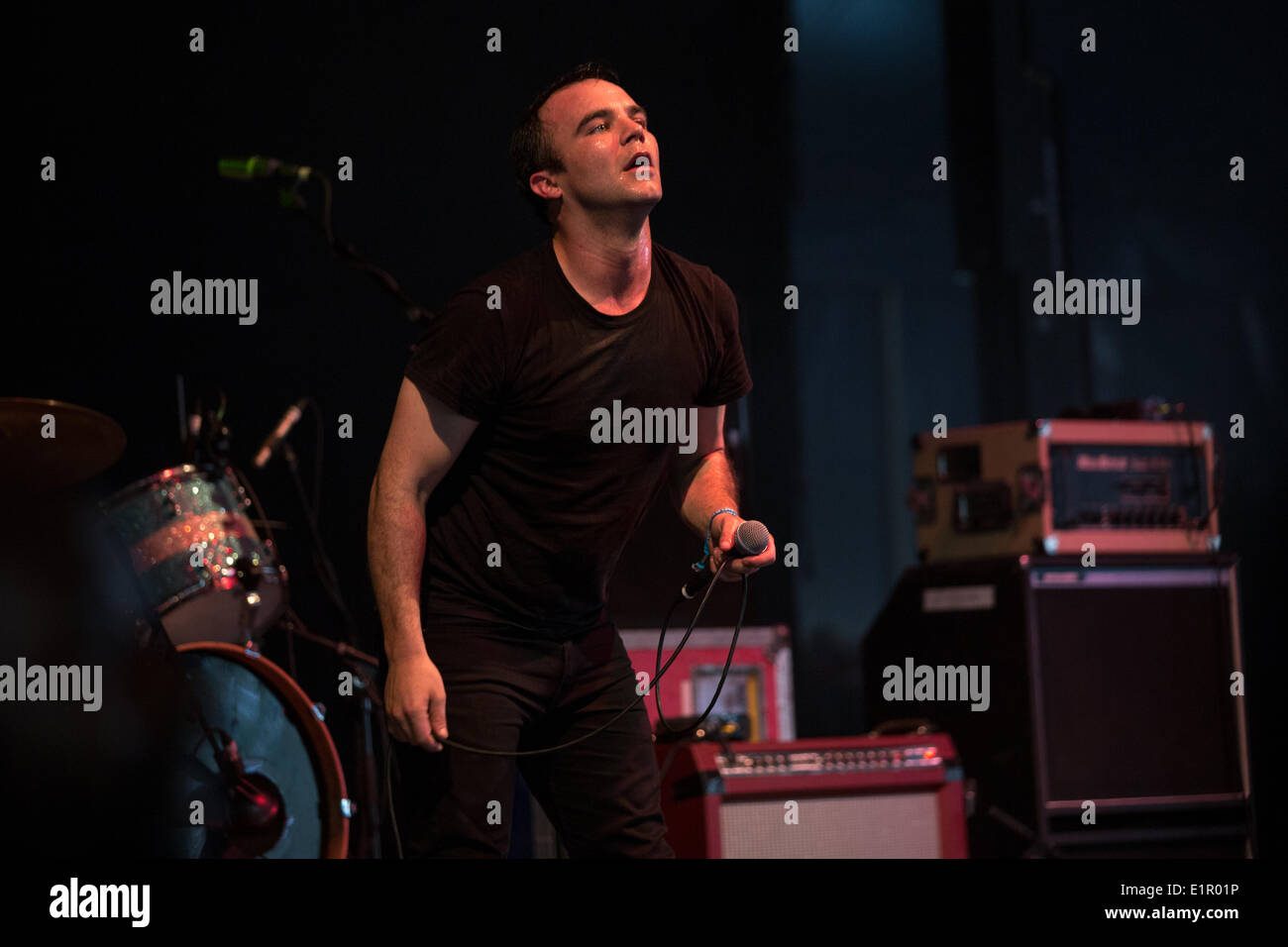 Samuel herring from future islands hi-res stock photography and images ...