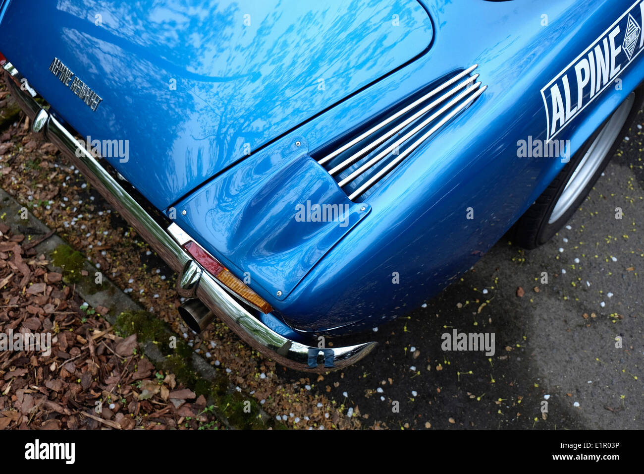 rear of a Renault Alpine 1100,1973 Stock Photo - Alamy