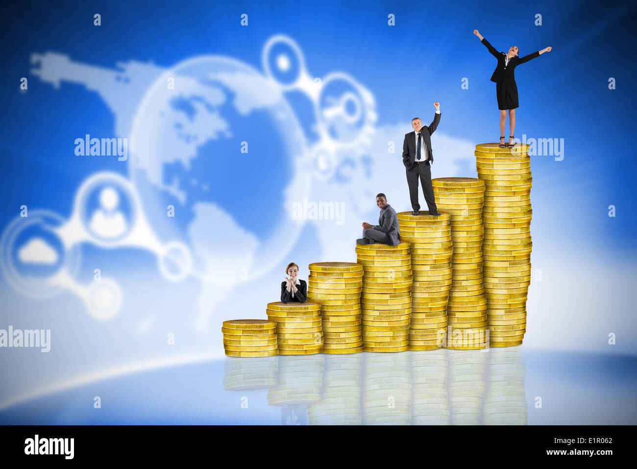 Representation businessman coin hi-res stock photography and images - Alamy