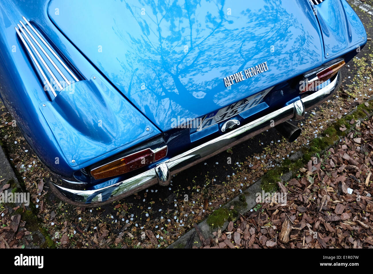 rear of a Renault Alpine 1100,1973 Stock Photo - Alamy