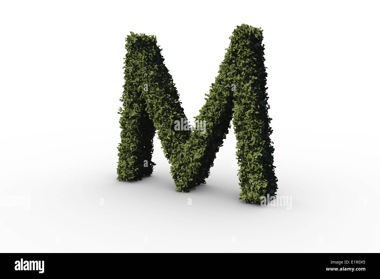 Letter m leaves hi-res stock photography and images - Alamy