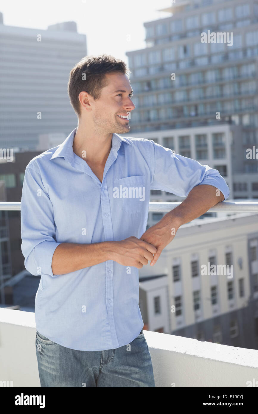 Looking over balcony hi-res stock photography and images - Alamy