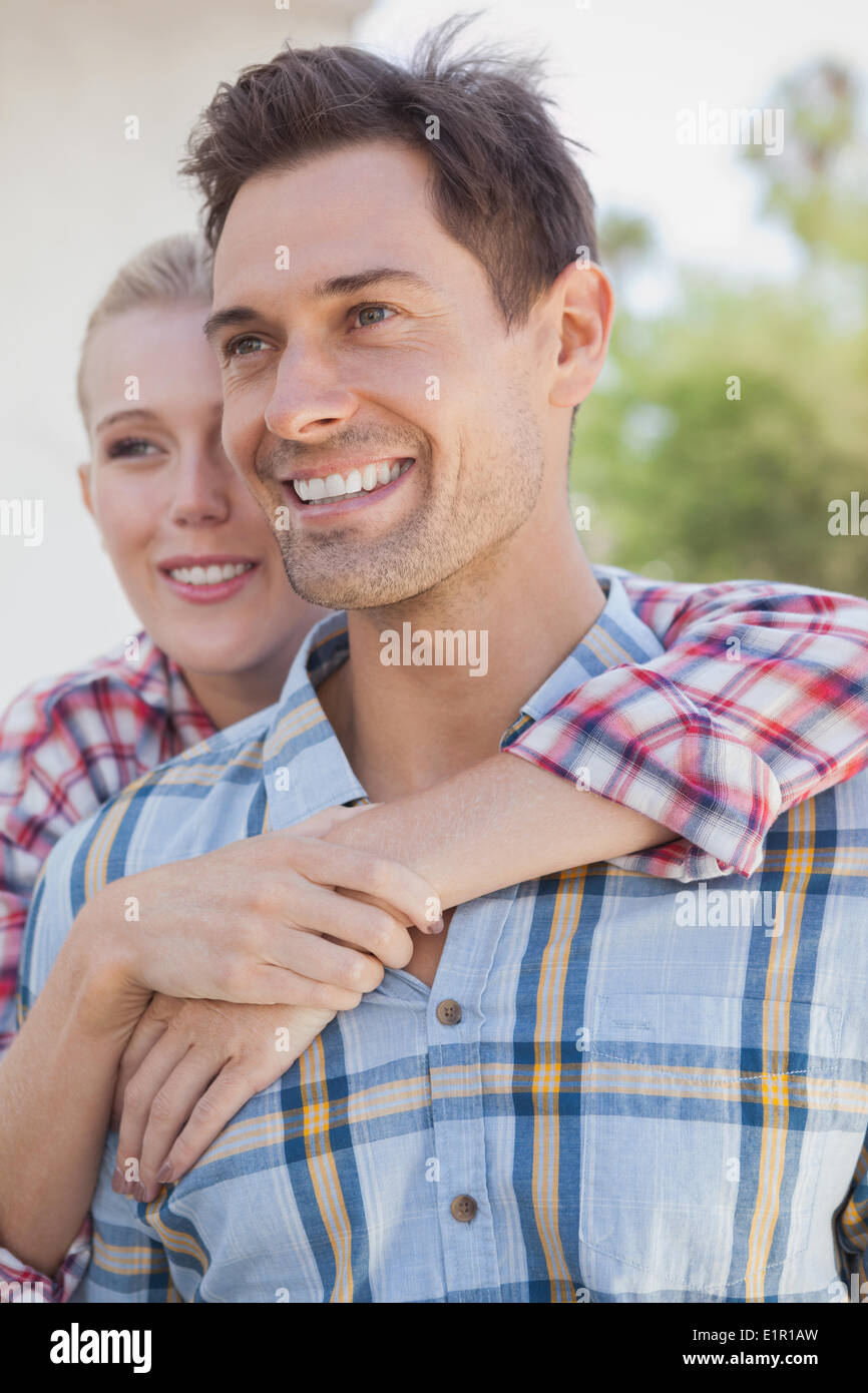 Young man wearing check hi-res stock photography and images - Alamy