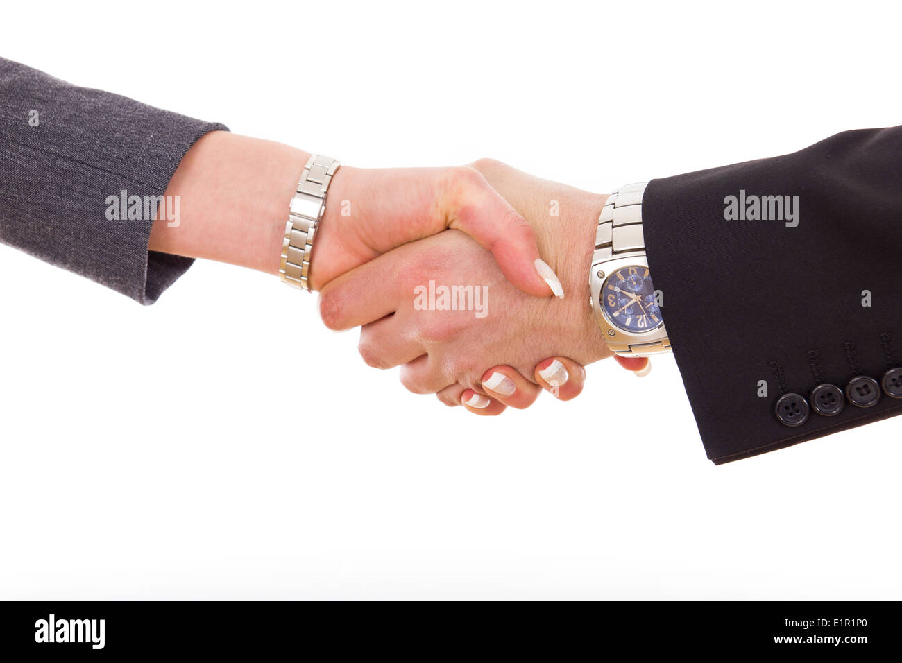 Two professional colleagues man woman hi-res stock photography and ...