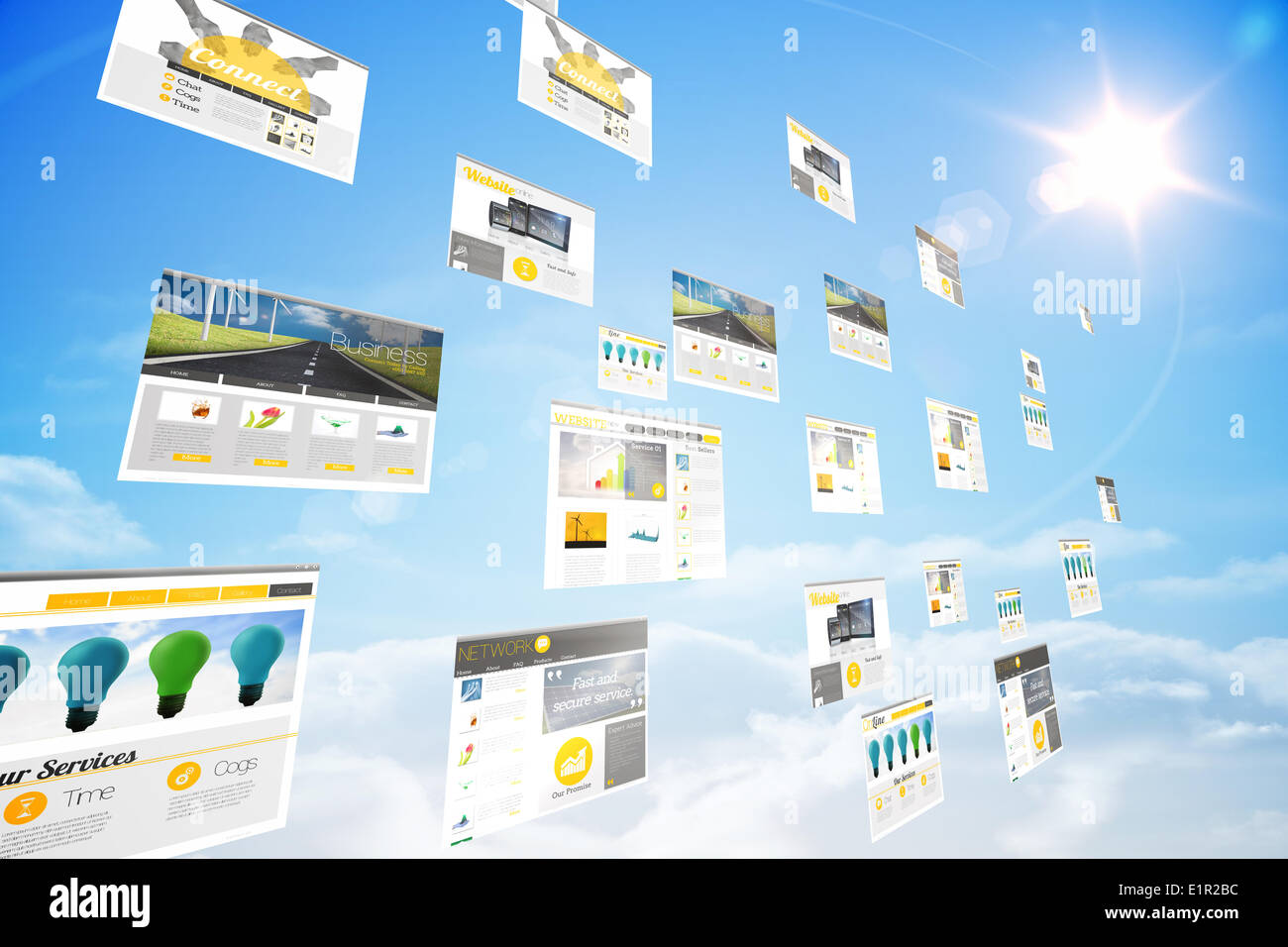 Digital advertisement display screens hi-res stock photography and ...