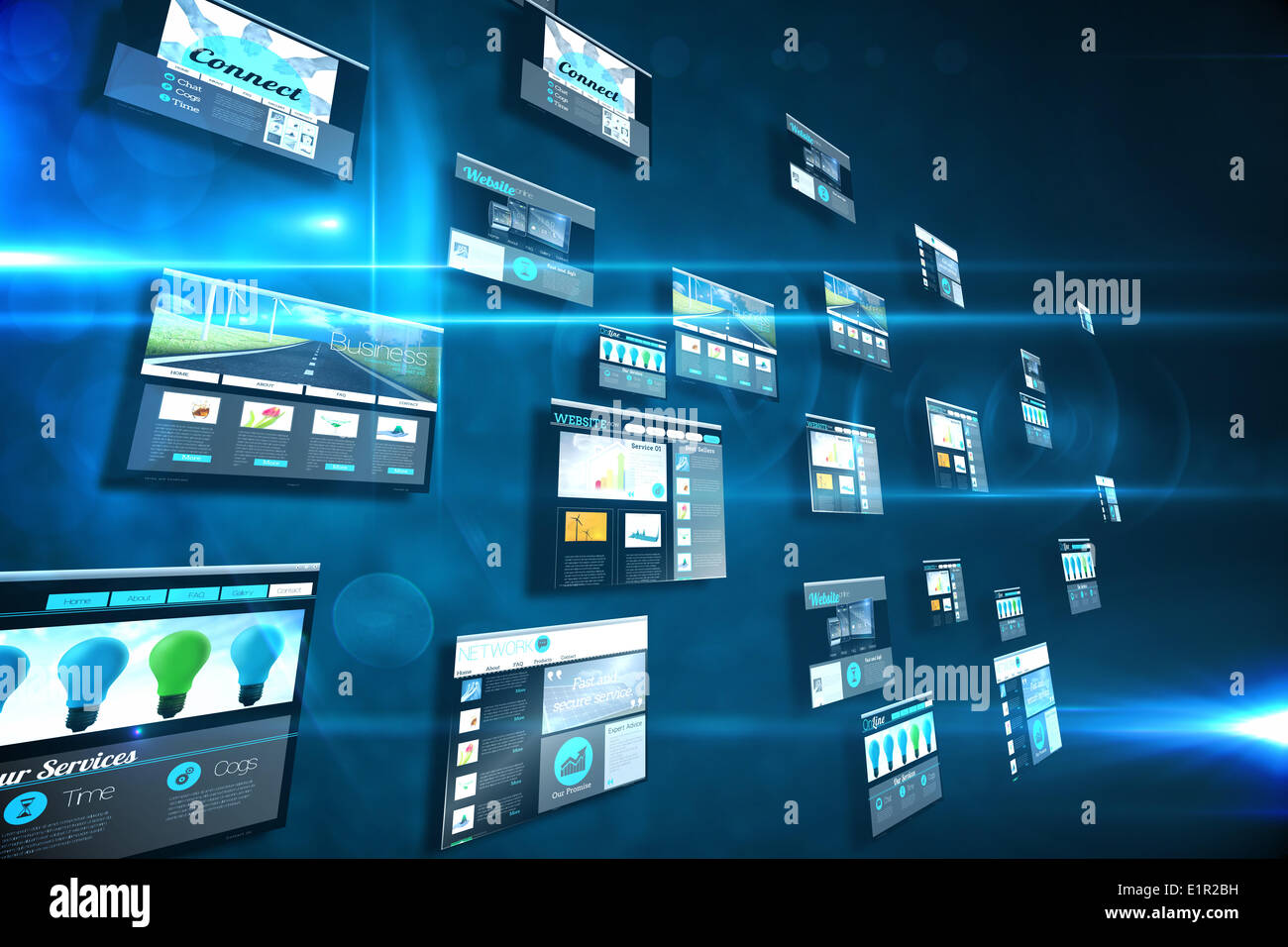 Digital advertisement display screens hi-res stock photography and ...