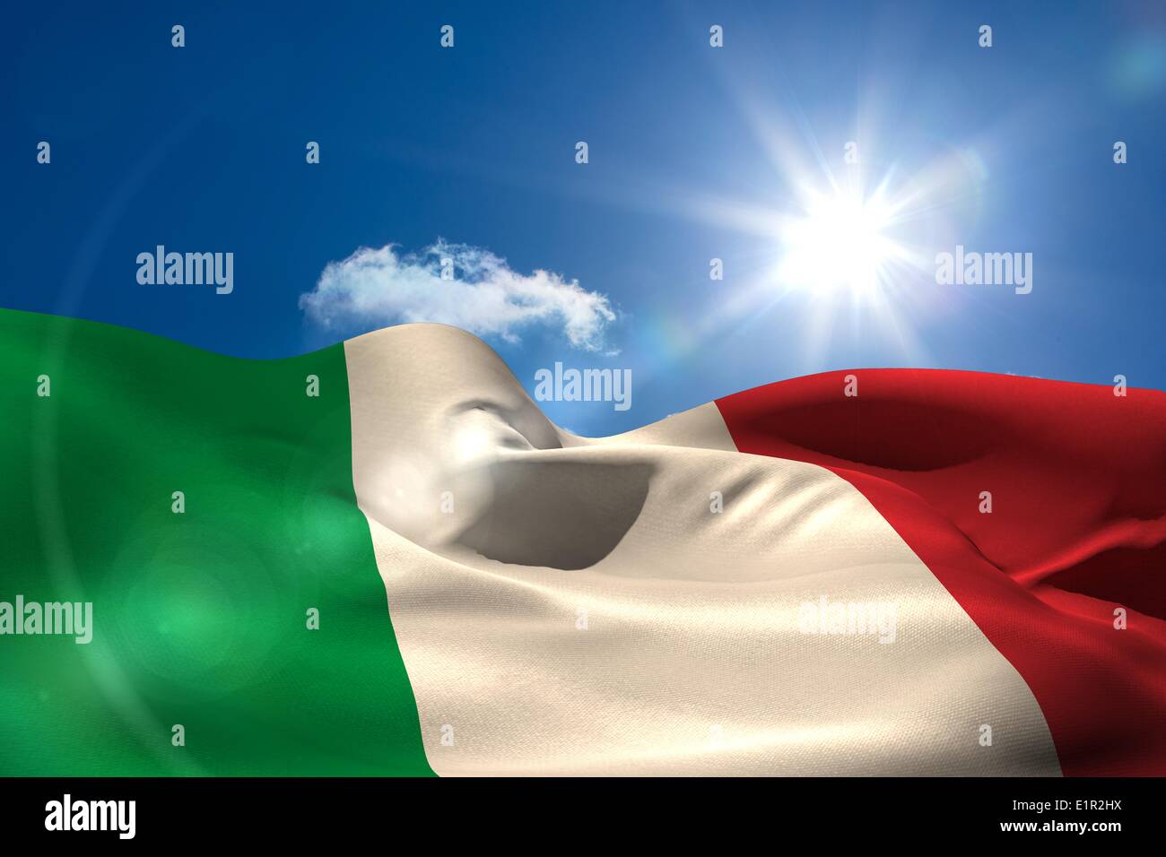 National flag of italy hi-res stock photography and images - Alamy
