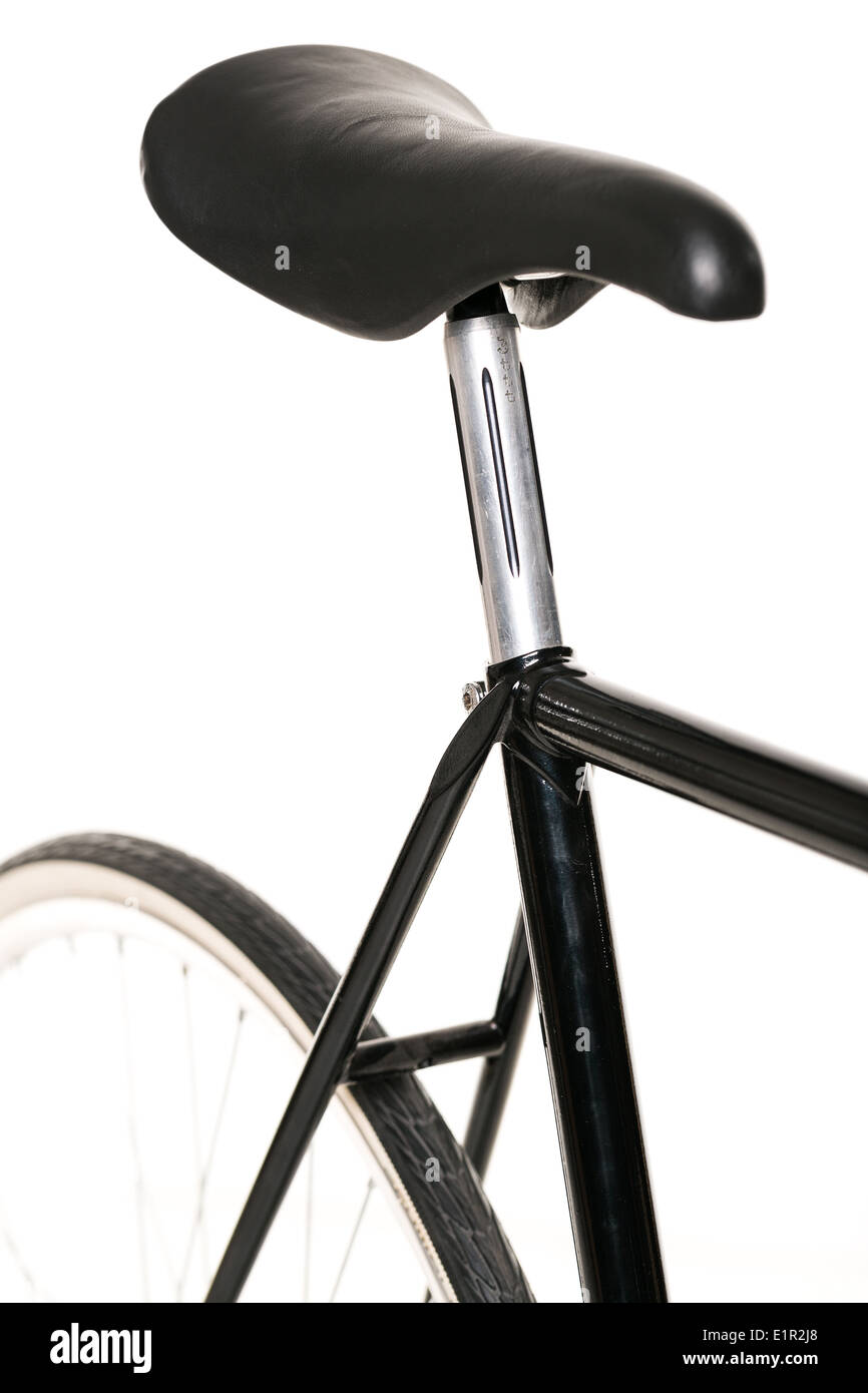 Stylish bicycle isolated on white background Stock Photo - Alamy