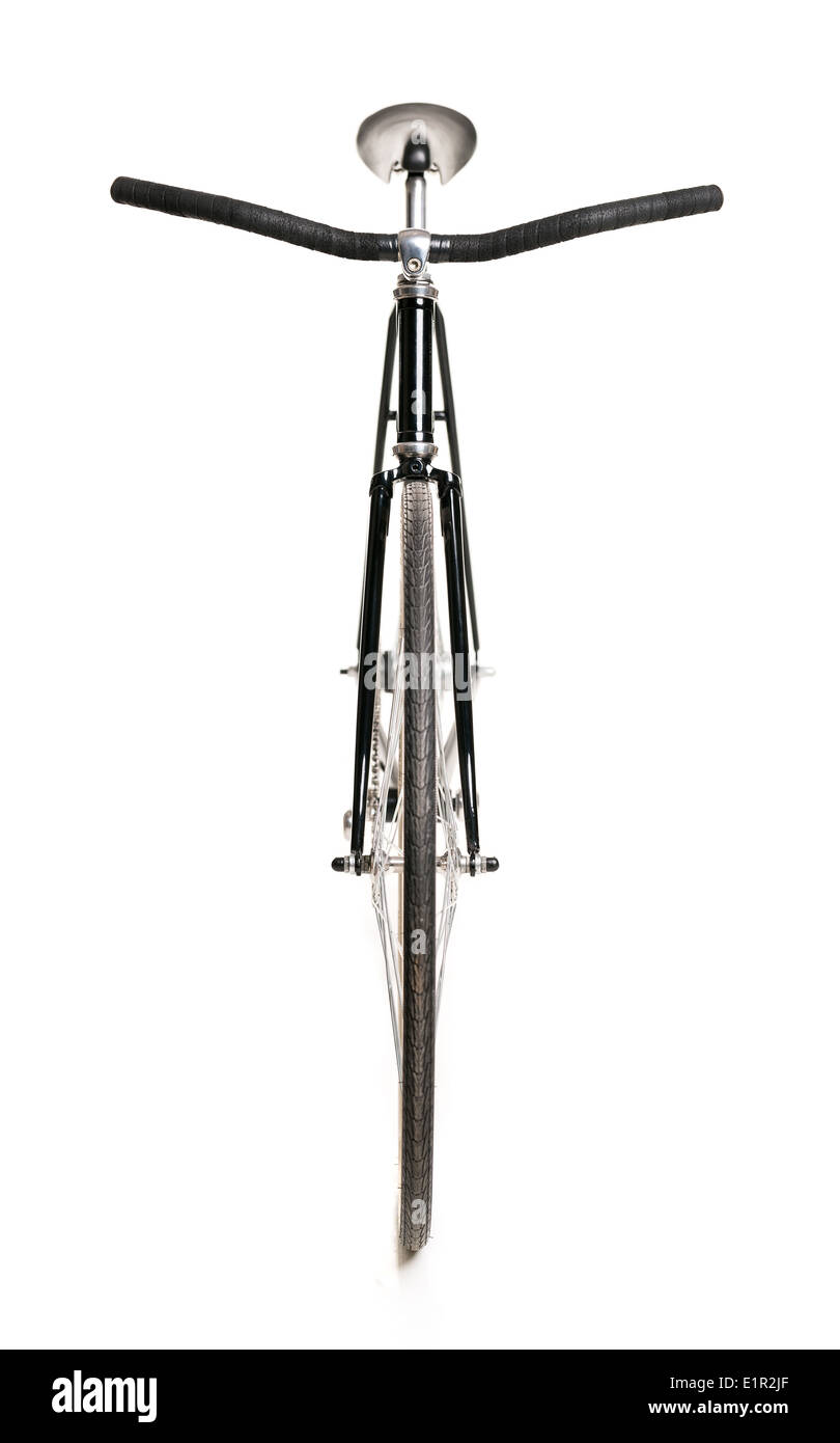 Stylish bicycle isolated on white background Stock Photo - Alamy