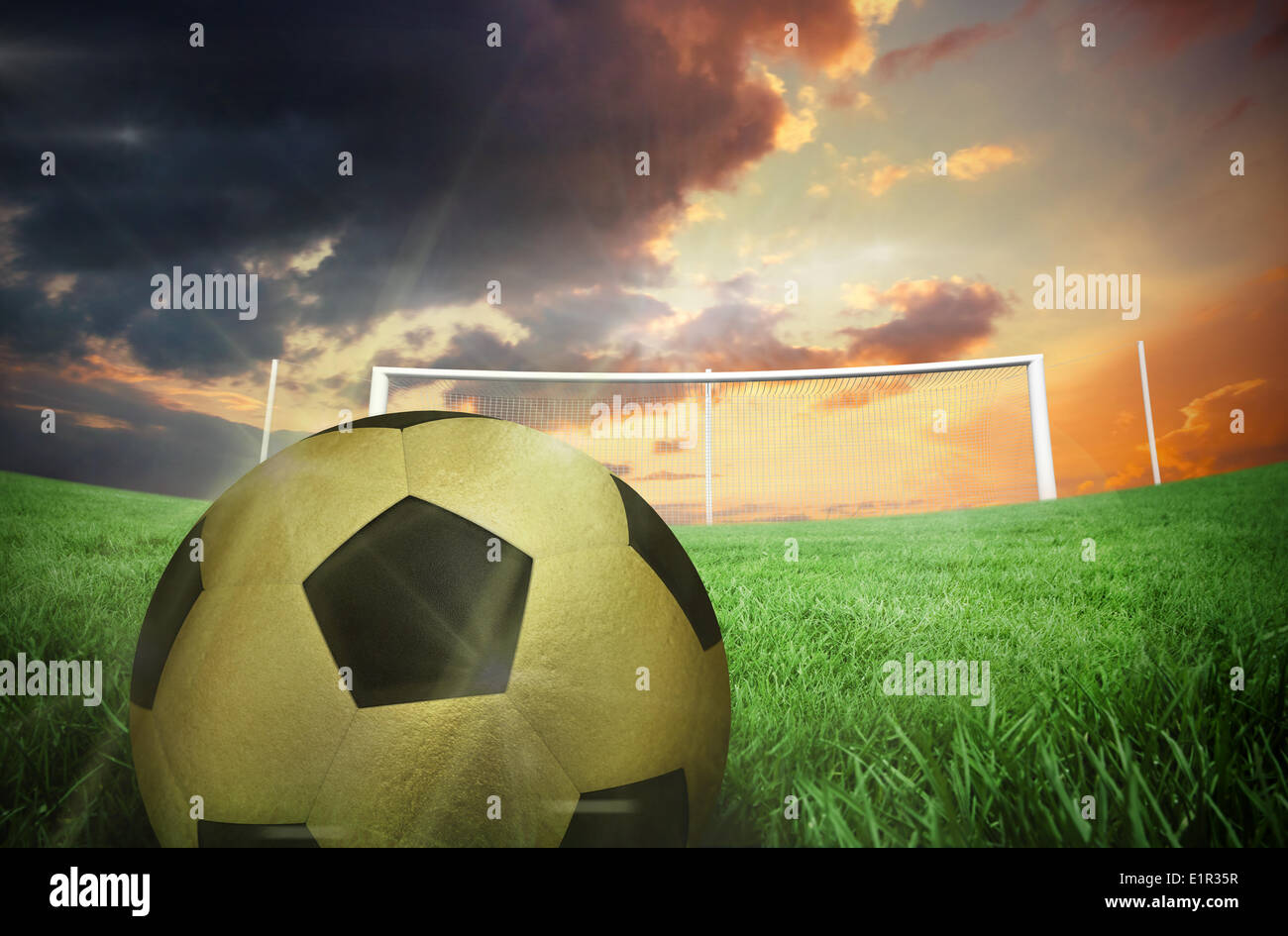 Football sunrise hi-res stock photography and images - Alamy