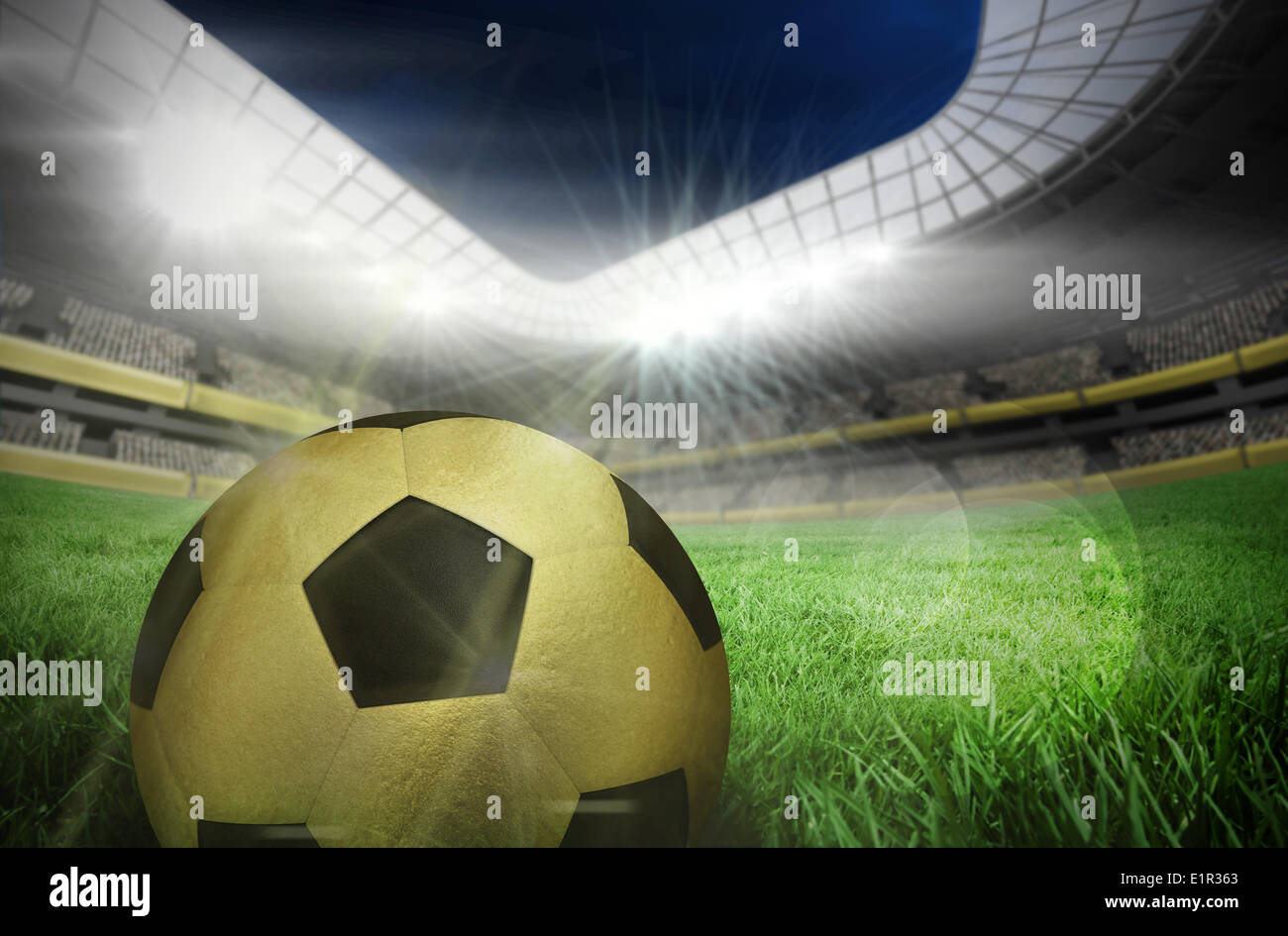 Football gold hi-res stock photography and images - Alamy