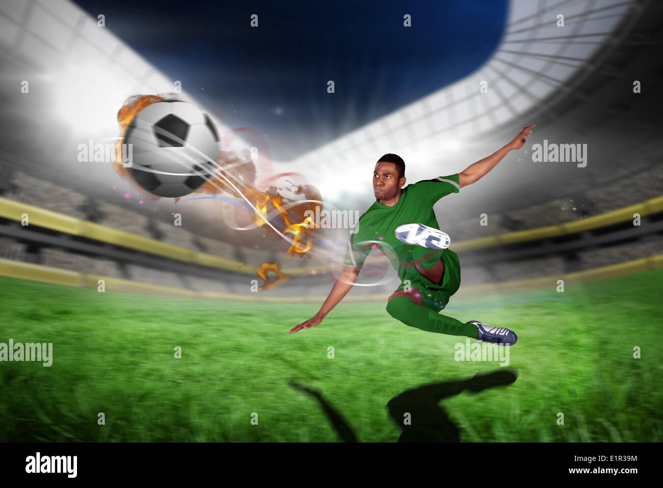 Player green hi-res stock photography and images - Alamy