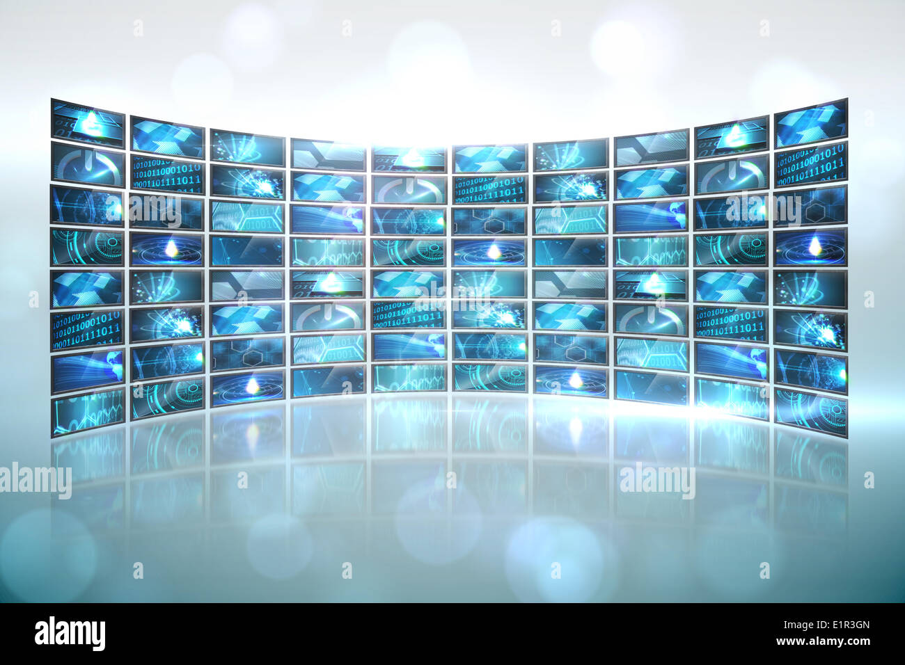 Screen collage showing computing images Stock Photo - Alamy
