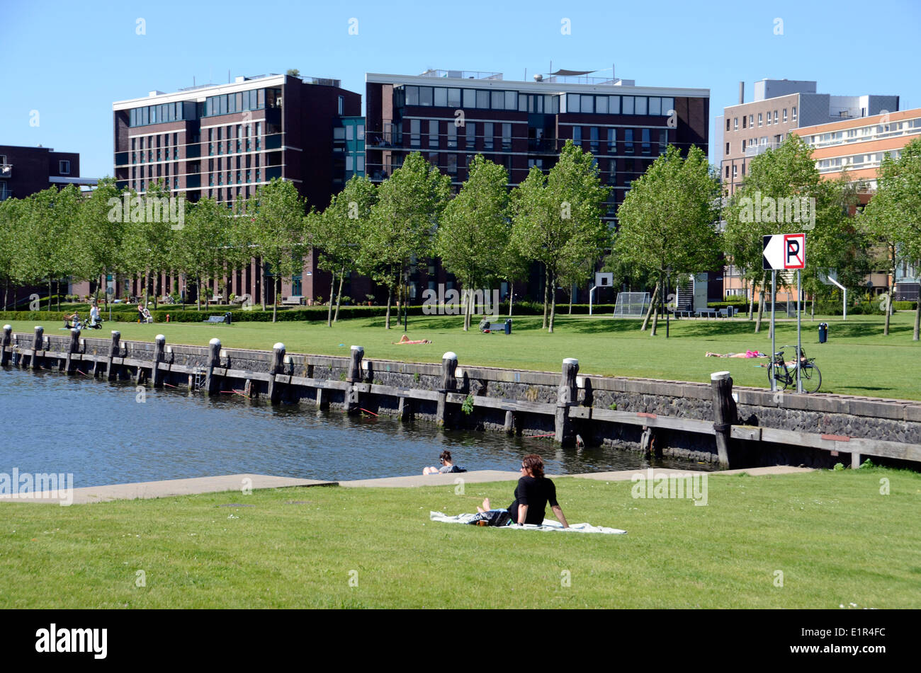 Green spaces with Innovative housing development on Java KNSM Island ...