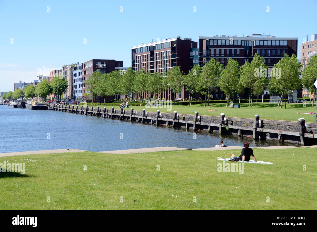 Green spaces with Innovative housing development on Java KNSM Island ...