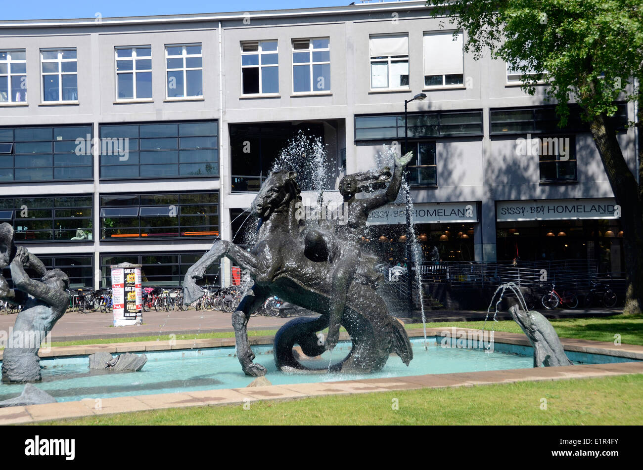 Innovative housing development on Java KNSM Island Amsterdam Holland ...