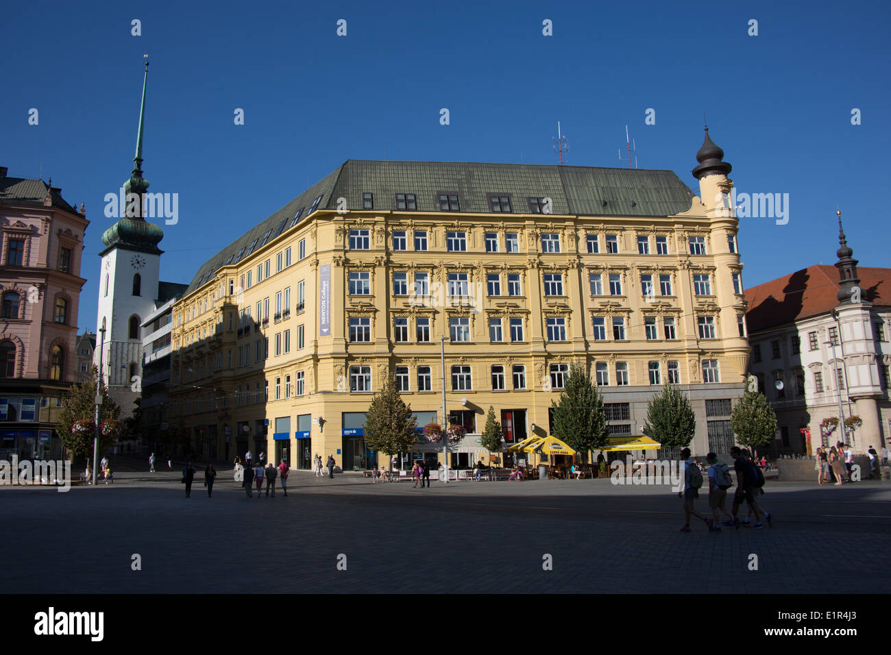 Main Square in Brno old town in the Czech Republic Stock Photo - Alamy Main Square in Brno old town in the Czech Republic Stock Photo - Alamy