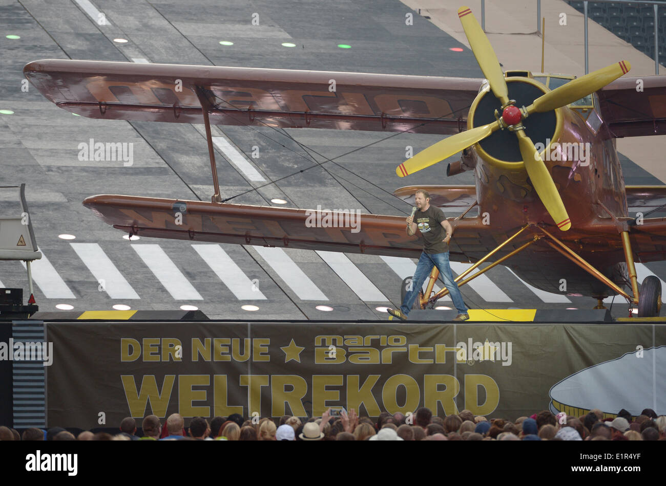 Berlin, Germany. 07th June, 2014. German comedian Mario Barth performs ...