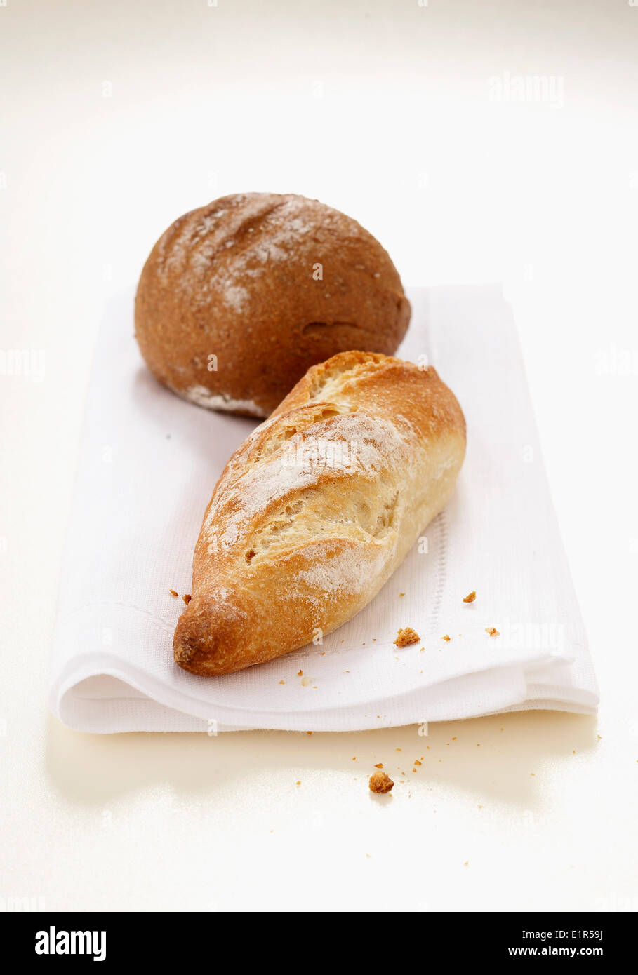 Two bread loaves Stock Photo - Alamy