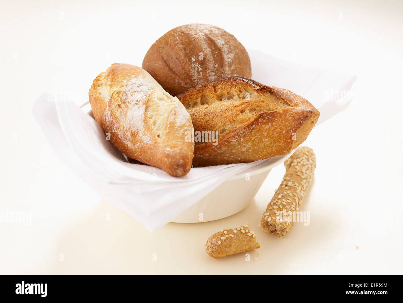 Assorted bread loaves Stock Photo - Alamy